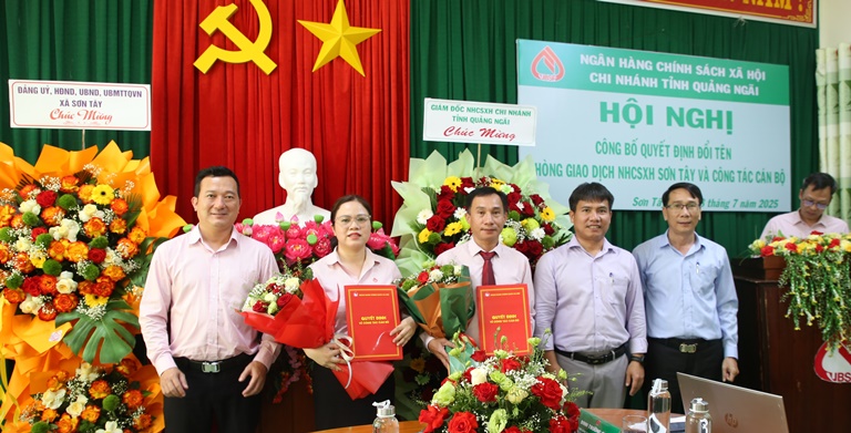 Ngân hàng Chính sách xã hội (NHCSXH) Chi nhánh tỉnh Quảng Ngãi: Công bố ...